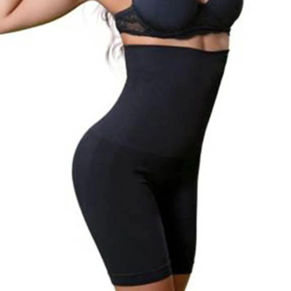 2019 Women High Waisted Shapermint Shapewear Shaper Shorts Slim Body