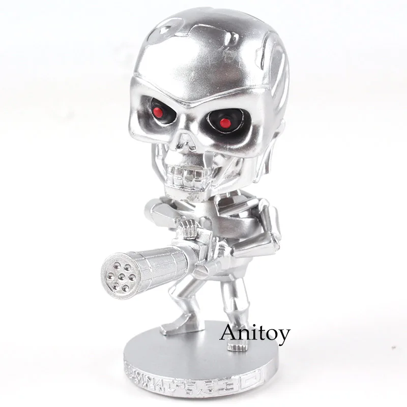 Figurine Terminator 2 Figure Judgment Day 3D Endoskeleton Bobble Head ...