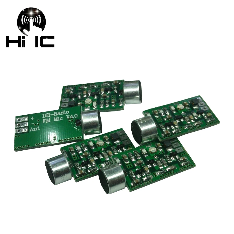 Mini FM Microphone FM Transmitter Module MIC Wireless Audio Transmitter ...