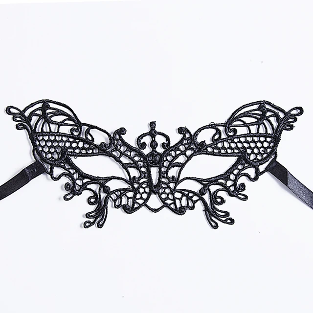 Sexy Women Lace Eye Face Mask Masquerade Ball Prom Halloween Costume ...