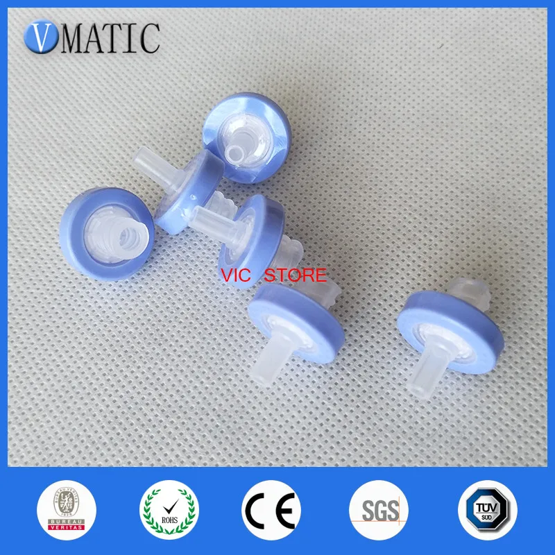 Free Shipping 100Pcs 13mm 0.45um Plastic Purple Syringe-Driven Filter ...