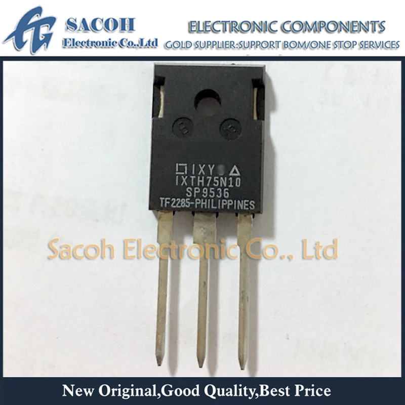 Refurbished-Original-5Pcs-Lot-IXTH75N10-IXFH75N10-OR-IXTH75N10L2 ...
