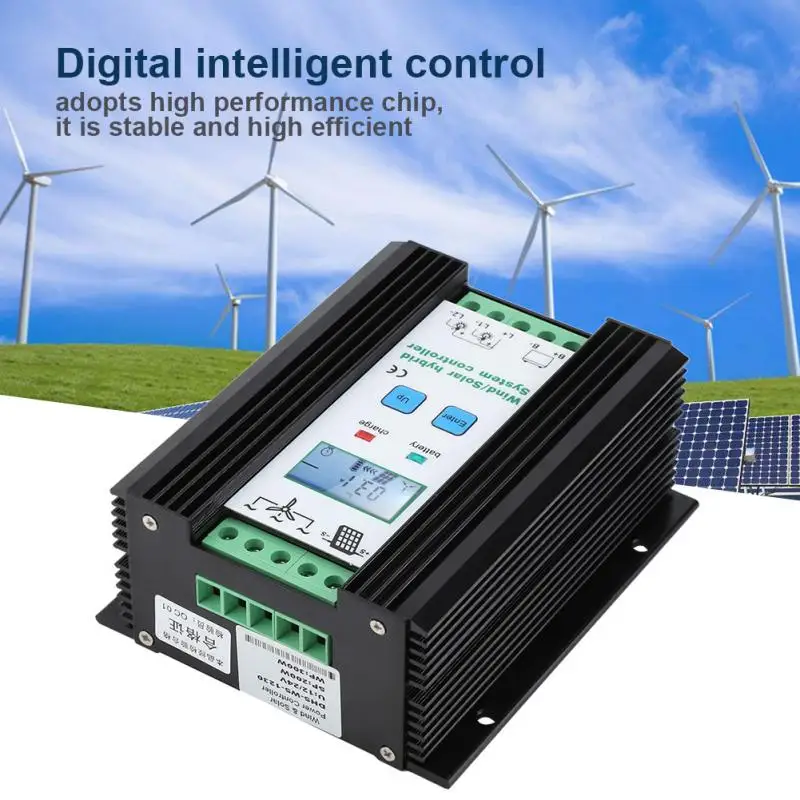Wind and Solar Energy Hybrid Controller Digital Intelligent Control ...