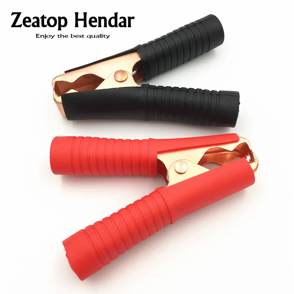 4Pcs-Metal-100A-Alligator-Car-Battery-Clips-Test-Clamp-100-Amp-Rated ...