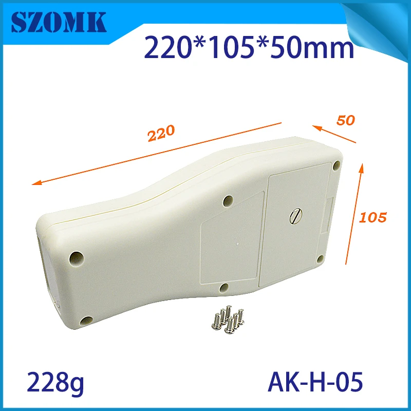 10 pieces, 220*105*50mm beige color plastic project box for electronics ...