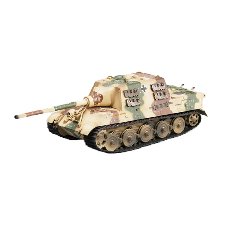 Jagdtiger Henschel Tricolor Camouflage Tank Destroyer Model Kit 1/72 ...