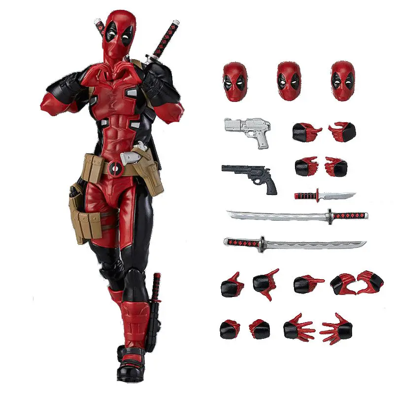 Figma #353 Deadpool figura de acción Figma figura clásica juguete|Figuras de acción| - AliExpress