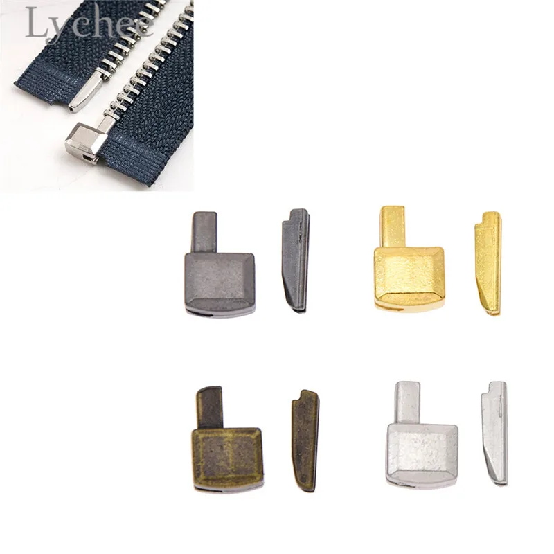Lychee-Life-10-Sets-8-Alloy-Repair-Zipper-Stopper-Open-End-Zipper ...