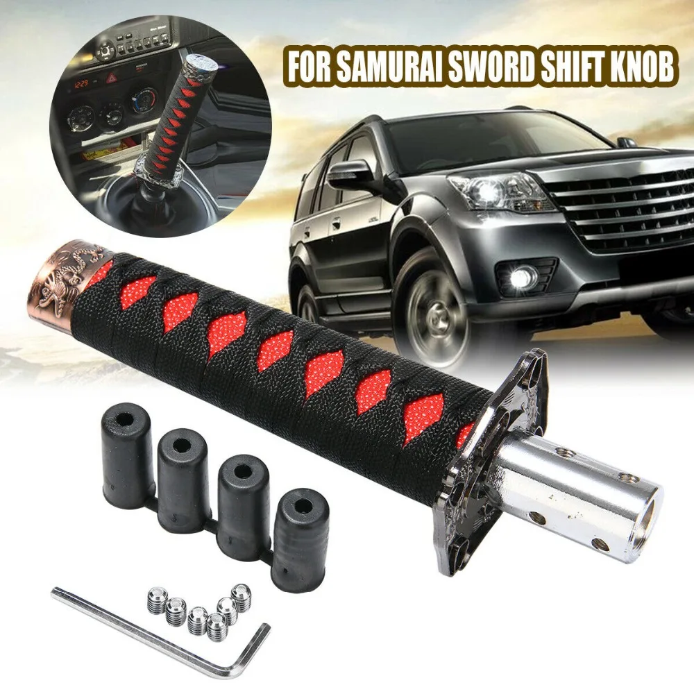 Sword Gear Shift Universal Car Auto Knob Shifter 12mm Case - AliExpress