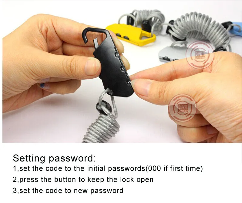 Купить длинные сталь трос пароль блокировки выдвижной противоугонные ...