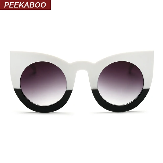Buy Peekaboo 2017 Fashion Sexy Round Cat Eye