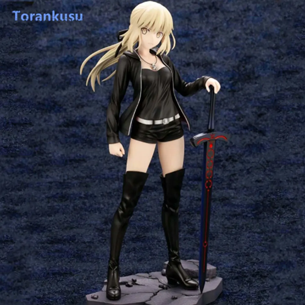 Fate Stay Night Saber Action Figures Casual Ver PVC Collectible Toy ...