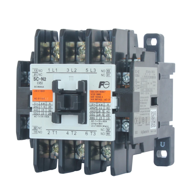 Contactor eléctrico FA, 35A, 8kV, 1000V, 50Hz, AC, AC24V, 380V, 220V ...