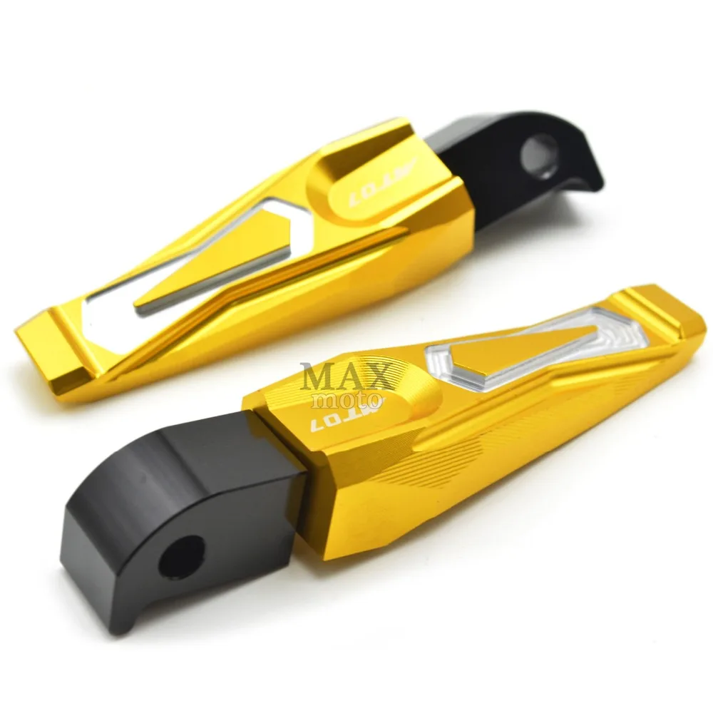 2016 hot sale CNC Aluminum Motorcycle Rear Passenger Foot Pegs Pedals ...