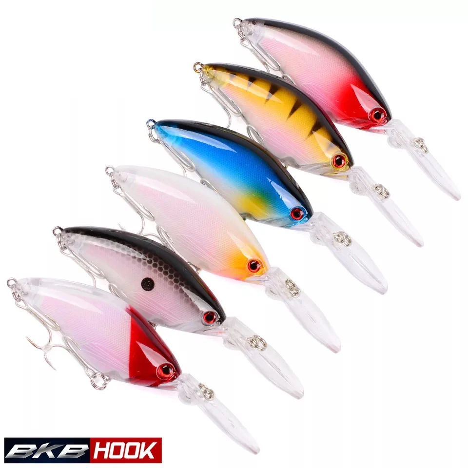 Fishing Lures Trout Wobblers for trolling Pike Crankbaits 3pcs 11cm 18 ...