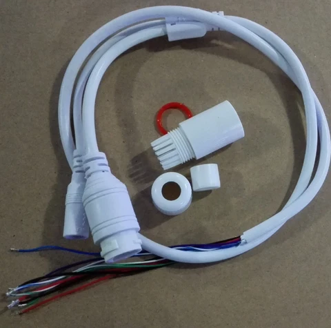 3pcs/lot CCTV IP network Camera PCB Module video power cable RJ45 ...