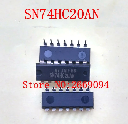 25pcs /50pcs /100pcs 무료 배송 SN74HC20N 74HC20N HD74HC20P 74HC20P 74HC20 ...