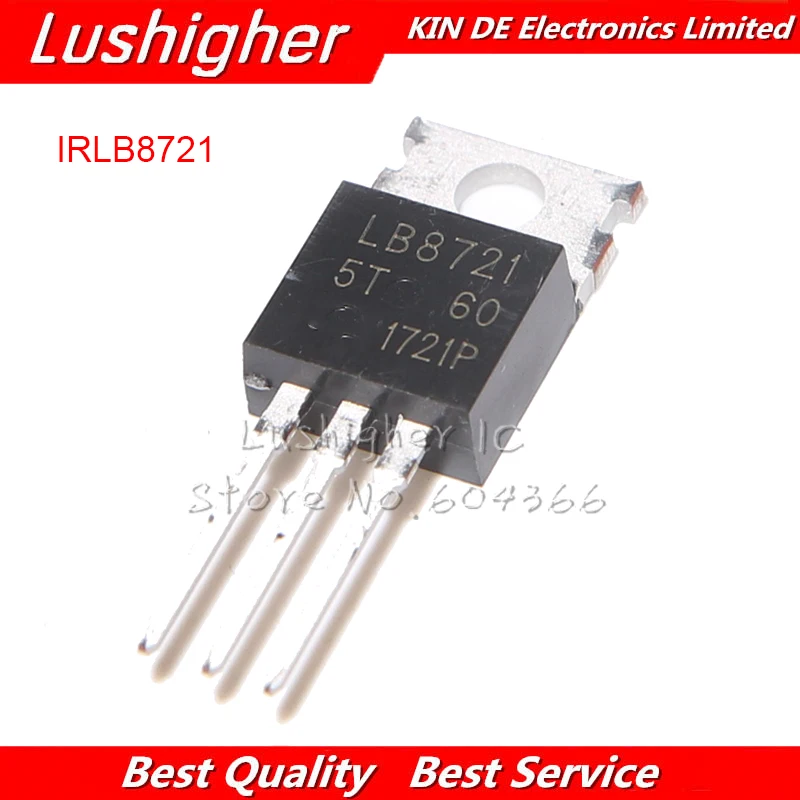 10 piezas IRLB8721 TO220 IRLB8721PBF TO 220 LB8721 MOSFET|mosfet to-220 ...