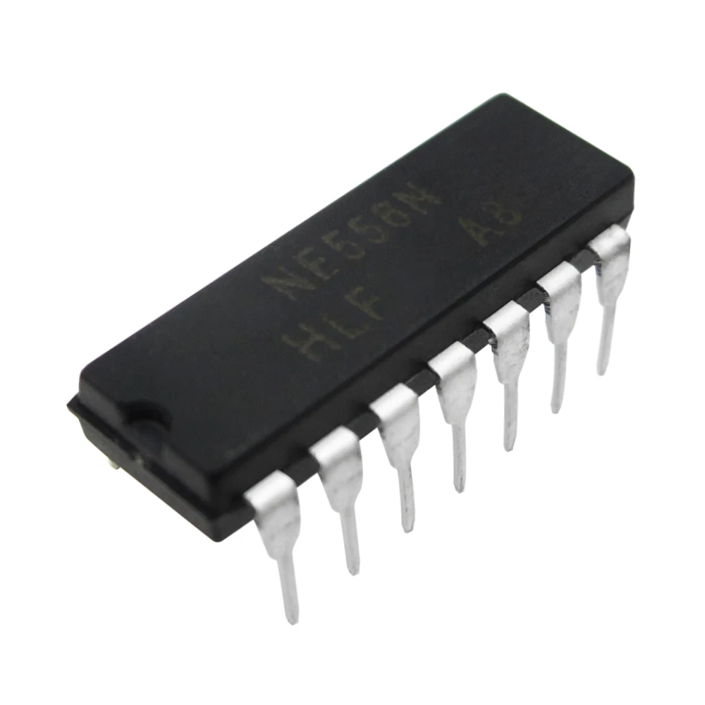 100pcs Ne556n Ne556 556 Dual Bipolar Timer Ic - Integrated Circuits ...