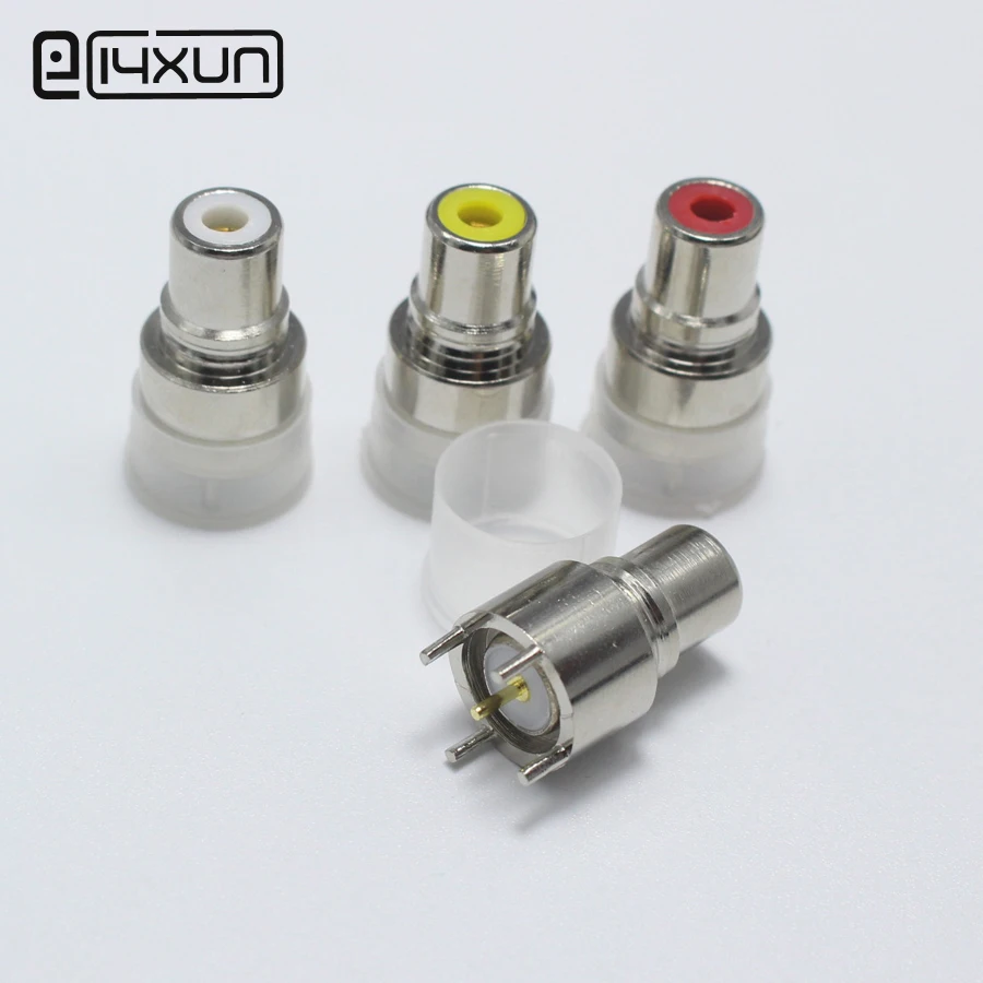 1pcs Copper RCA Connector 4Pin Female Plug jack RCA KE DIP PCB Board ...