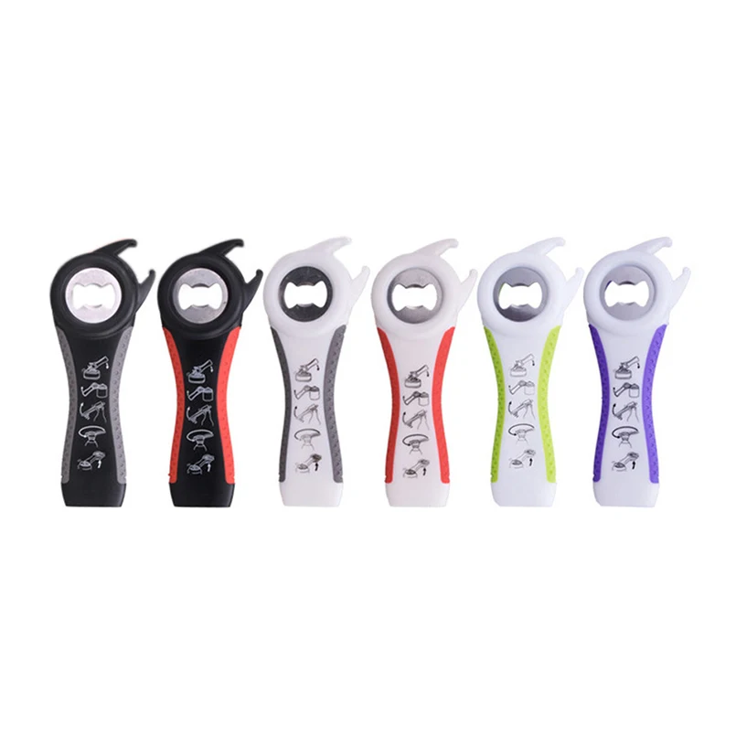 Kichen Opener 5 In 1 Multifunction Jar Can Beer Bottle Opener Canned ...