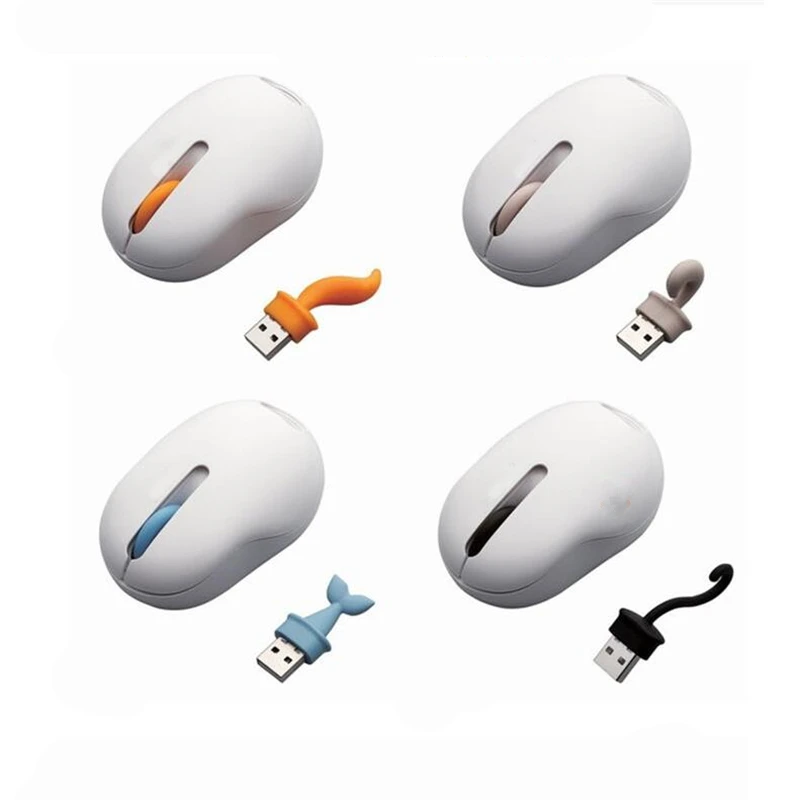 Cartoon animal Mini game Mouse mute button streamline appearance 2.4GHz ...