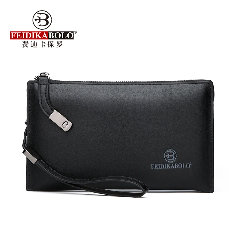 New Password Lock Men's Clutch Bag Large Capacity Long Men Wallets ...