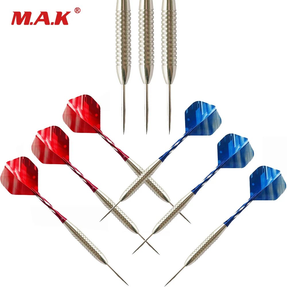 22g 3 Pcs 2 Color Needle Dart Aluminum Shafts Pet Flight Iron Barrel ...