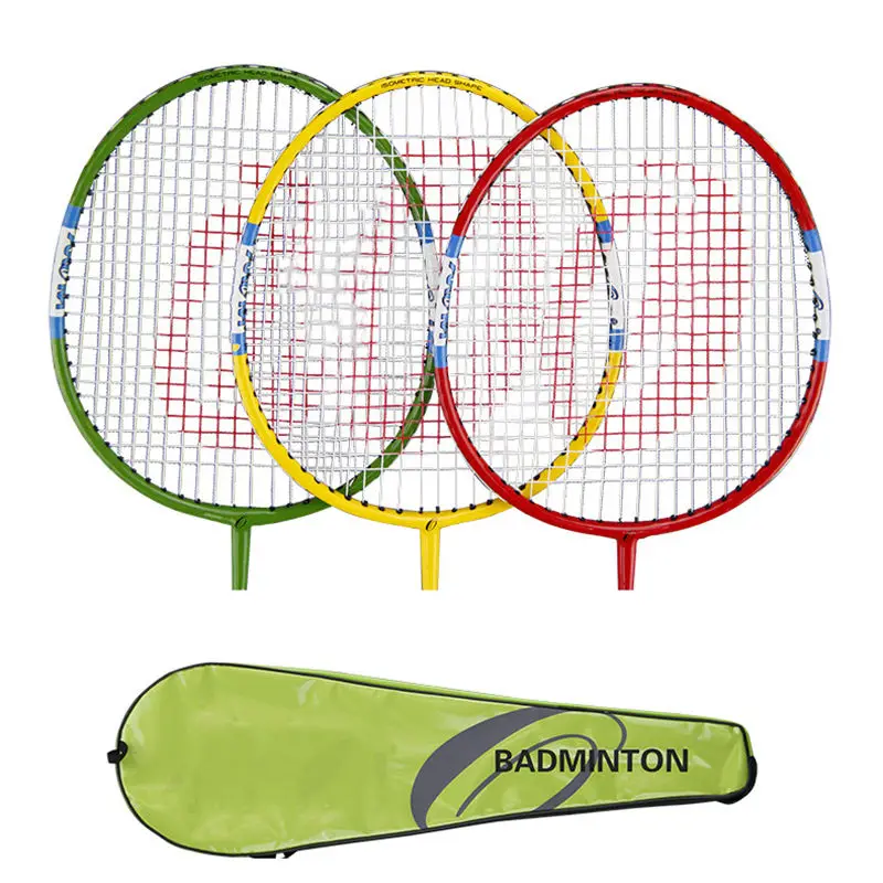 1Pair Universal Carbon Aluminum Alloy Badminton Racket Racquet With ...