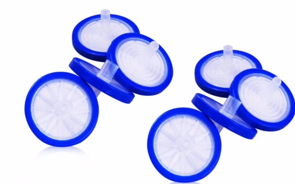 100pcs/lot 25mm 0.45 Microns Disposable Syringe Filter Microporous ...