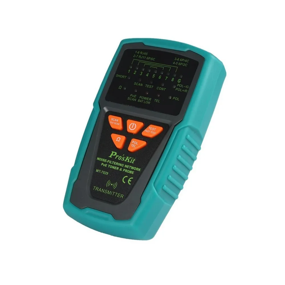 Pro'sKit MT-7029 Network Toner Probe Kit Audio Network Handheld Network ...