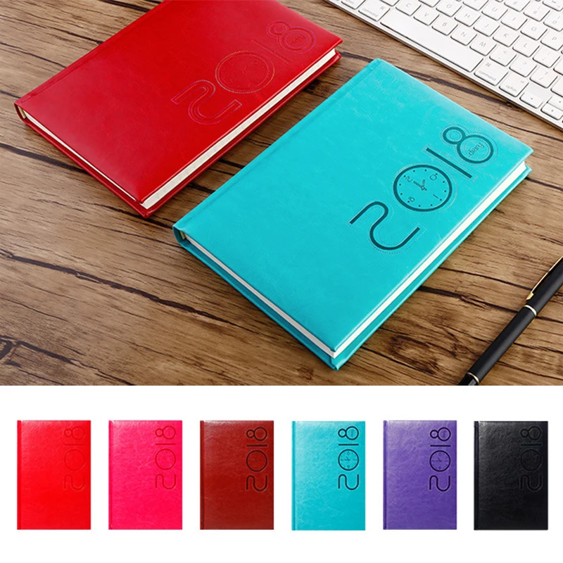 A5 Notebook Daily Memos Soft Copybook Diary Agenda Planner Weekly ...
