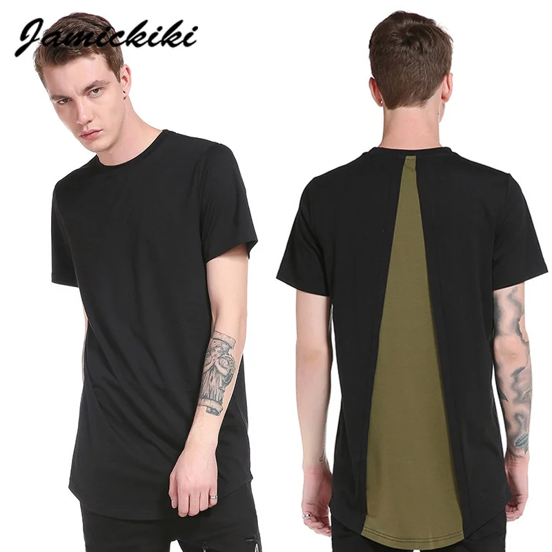 3 Colors Fashion 2017 Jamickiki Brand Mens Back Patchwork Design t ...