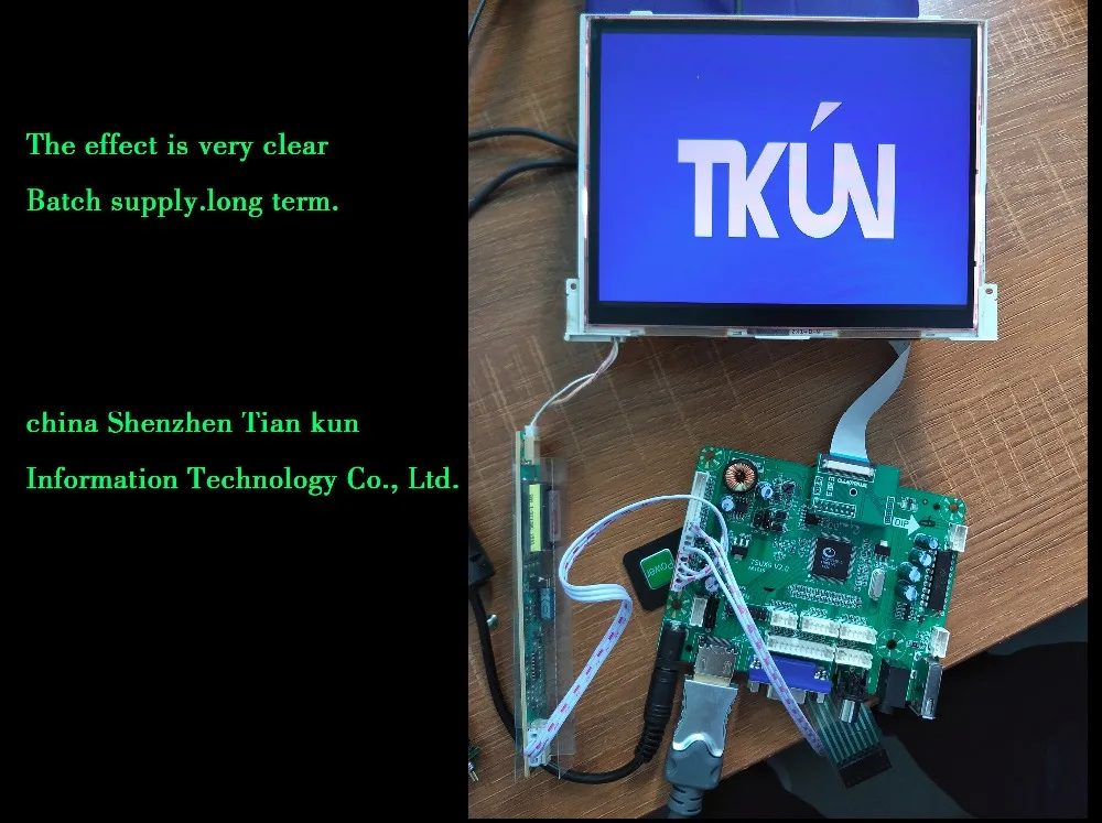 6 Inch TFT LCD RGB LCD Display Module Kit Monitor Screen for car ...