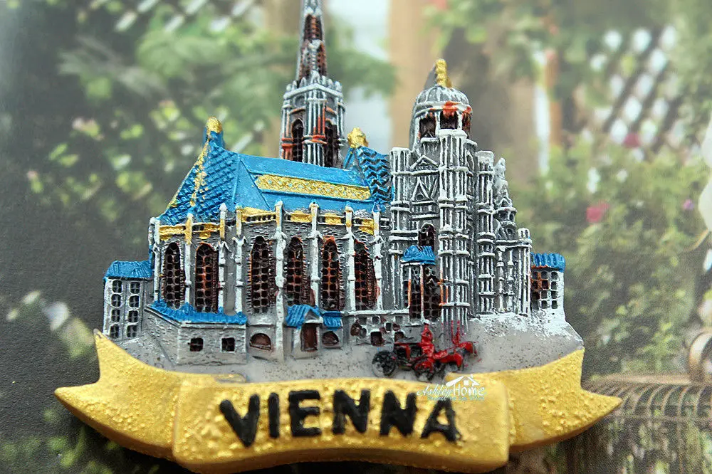St. Stephen's Cathedral, Austria Vienna Tourist Travel Souvenir 3d ...