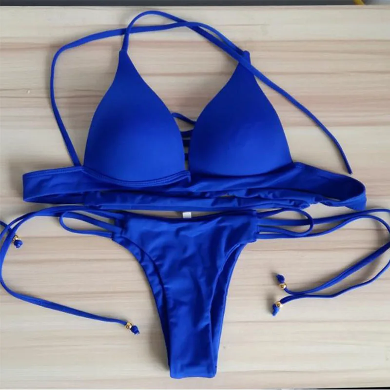 2018 Swimsuit Bikinis Set Women Swimwear Sexy Bathing Suit Triangle ...