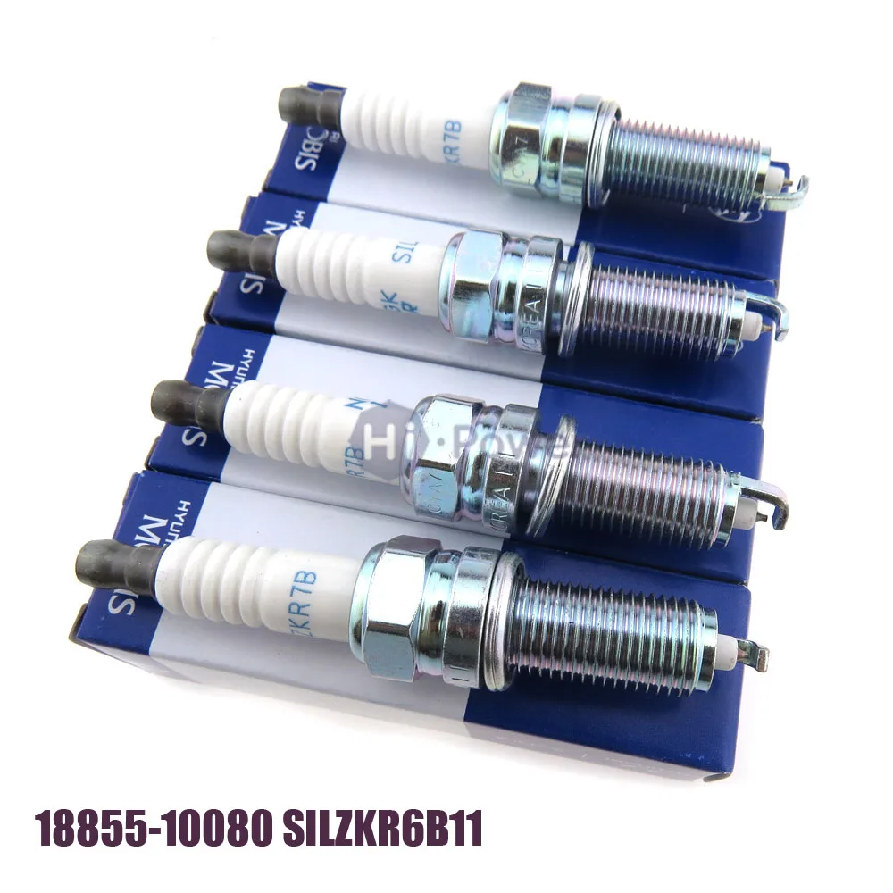 4 шт. 18855-10080 SILZKR6B-11 автомобиля Иридиевые свечи зажигания для ...