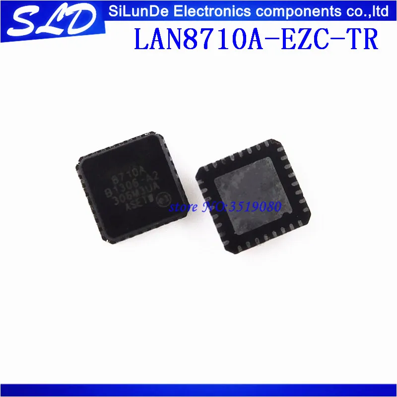 Free Shipping 50PCS/LOT LAN8710A EZC TR LAN8710A EZC LAN8710A 8710A QFN ...