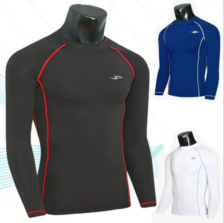 Quick drying fashion t shirt outdoors sports Men long sleeve wear quick ...