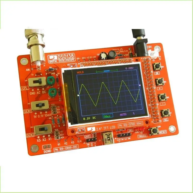 DSO138 Oscilloscope Electronic Teaching Training Open Source STM32 ...