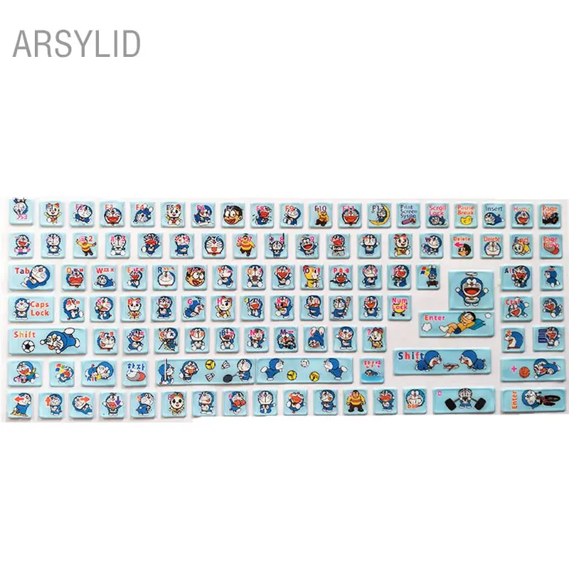 Korean keyboard layout stickers - townstorm