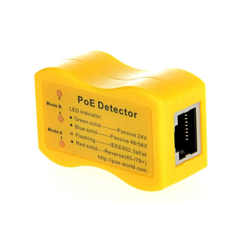 LED Display PoE Detector for Passive PoE Injector, PoE Switch etc, to ...