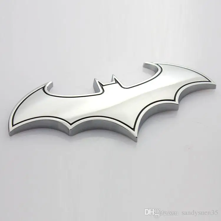 BATMAN Superhero VS Hulk Goku Chrome Metal Car Emblem 3D Sticker Badge ...