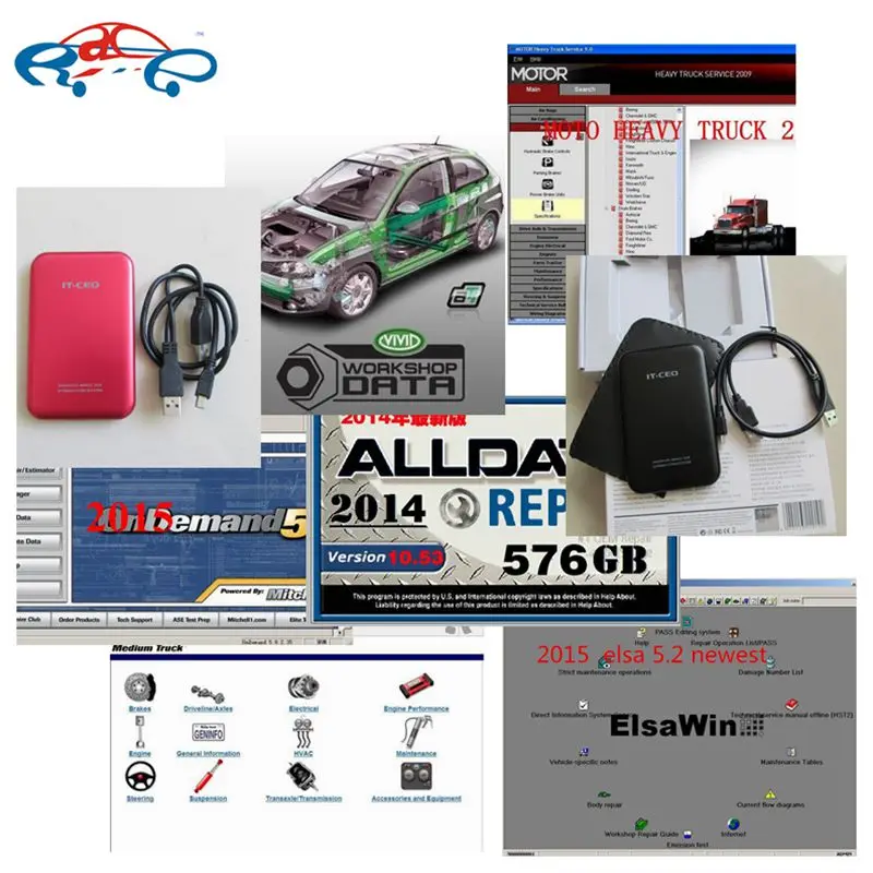 Aliexpress.com : Buy 2018 New Alldata and mitchell software all data 10 ...