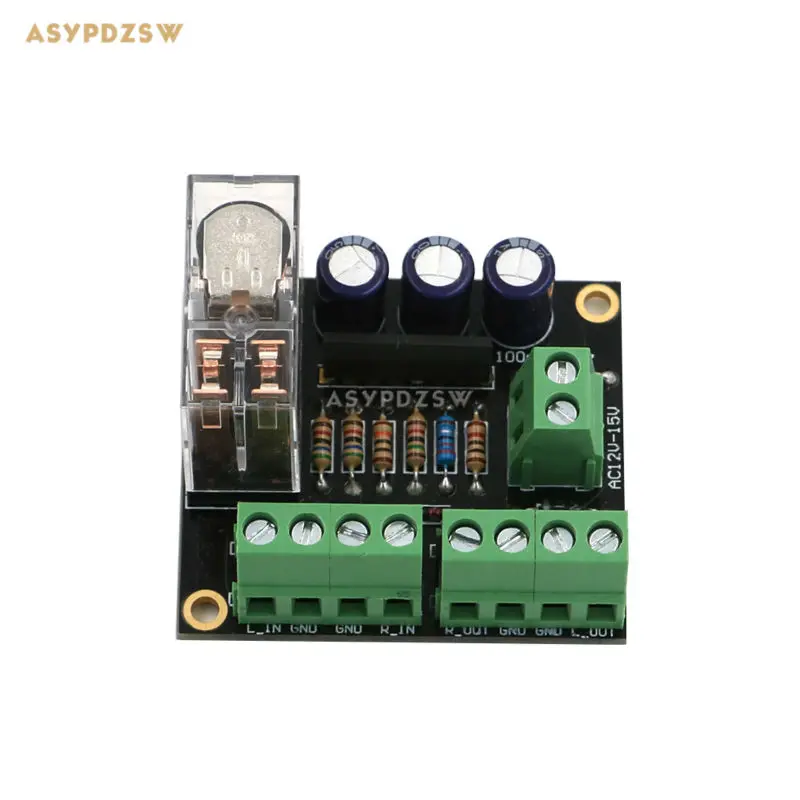 AC 12V dual channel UPC1237 speaker protection finished board Start ...