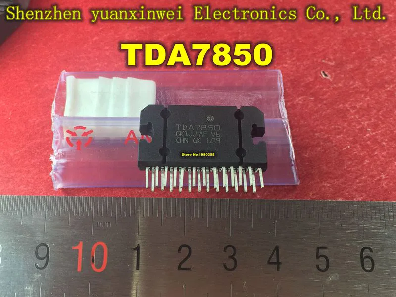 Автомобильный усилитель модуль TDA7850 TDA 7850 zip25+ 1 шт. 10000 мкФ, алюминиевая крышка, 25в ...