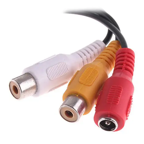 Super Mini Micro 1/4" Color CMOS Camera Monitor 5.5mm Lens PAL/CCIR ...