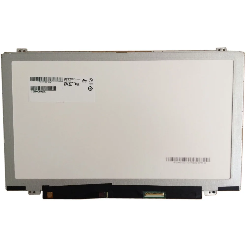 Tela lcd com touch screen, b140htt1.0 b14001, com digitalizador touch ...