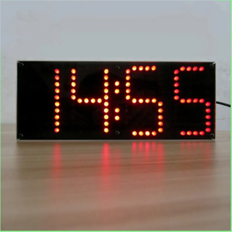 IS Red LED Display Clock DIY Module Kit 1 inch ECL 132 DIY Clock Kit ...
