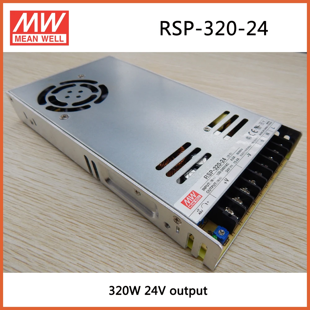 의미 잘 원래 RSP 320 24 24V 13.4A meanwell RSP 320 24V 321.6W 단일 출력 PFC 기능 ...